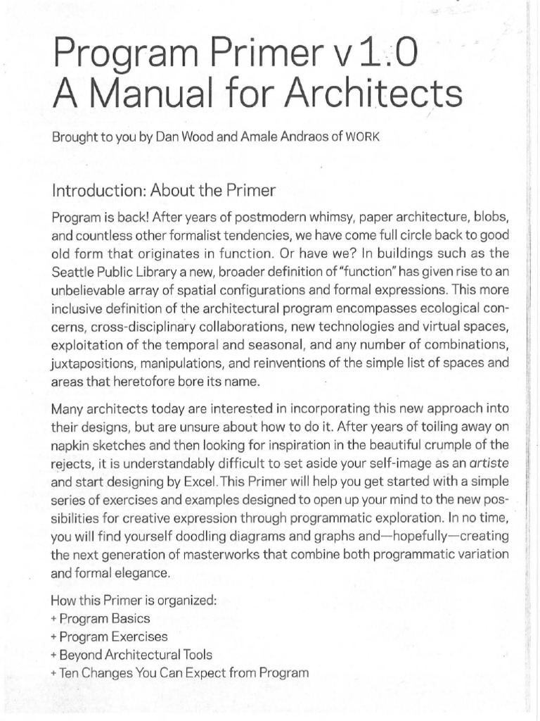 Program-Primer Praxis Small | PDF