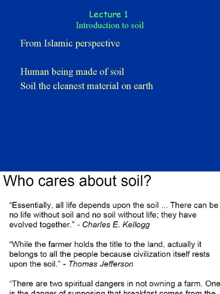 1.1-Introduction To Soil and SoilFromRock | PDF | Soil | Weathering