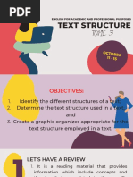 EAPP PPT 3 - Common Text Structures | PDF | Cognitive Science | Cognition