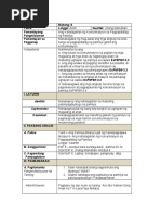 Banghay Aralin para Sa Pagsusulit | PDF