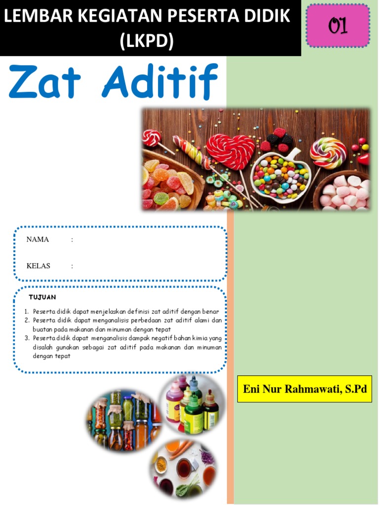 LKPD Zat Aditif | PDF