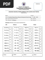 Math Window Card Addition - A2: Trimie S. Lacsina Grade 4 Galileo ...