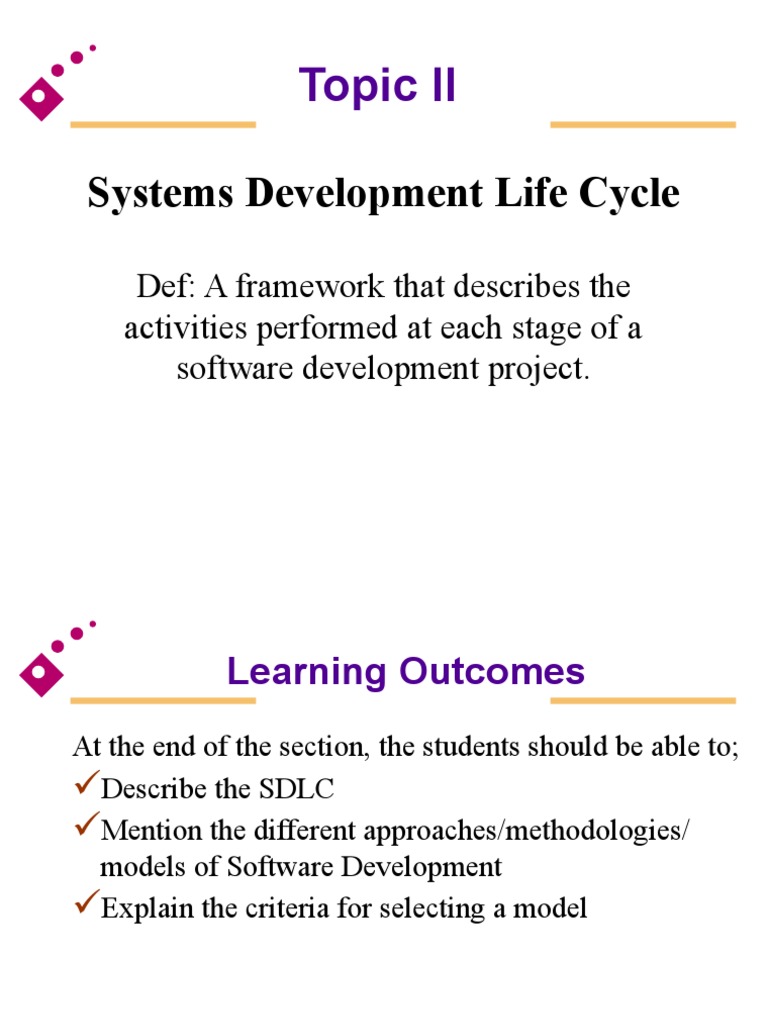 SAAD Lecture II - SDLC | PDF | Software Development Process | Software Prototyping