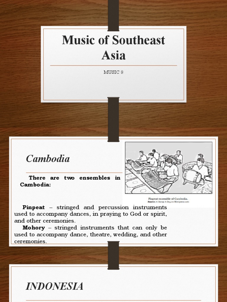 Music of Southeast Asia GR 8 | PDF | Musical Instruments | Music Technology