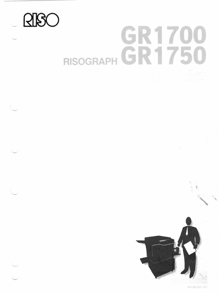 Riso GR1700 1750 | PDF