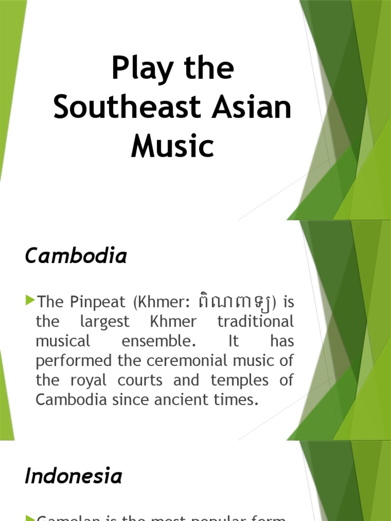 Southeast Asian Traditional Music Guide | PDF | Musical Instruments ...