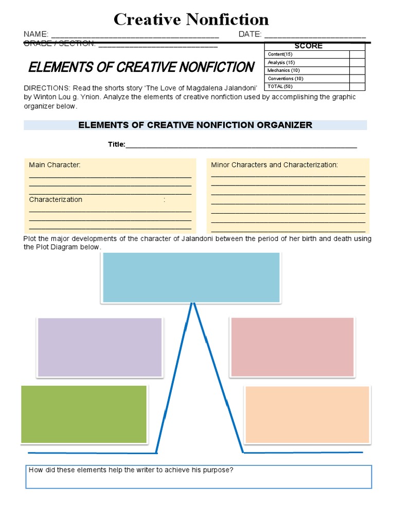 Analyzing Creative Nonfiction Elements | PDF