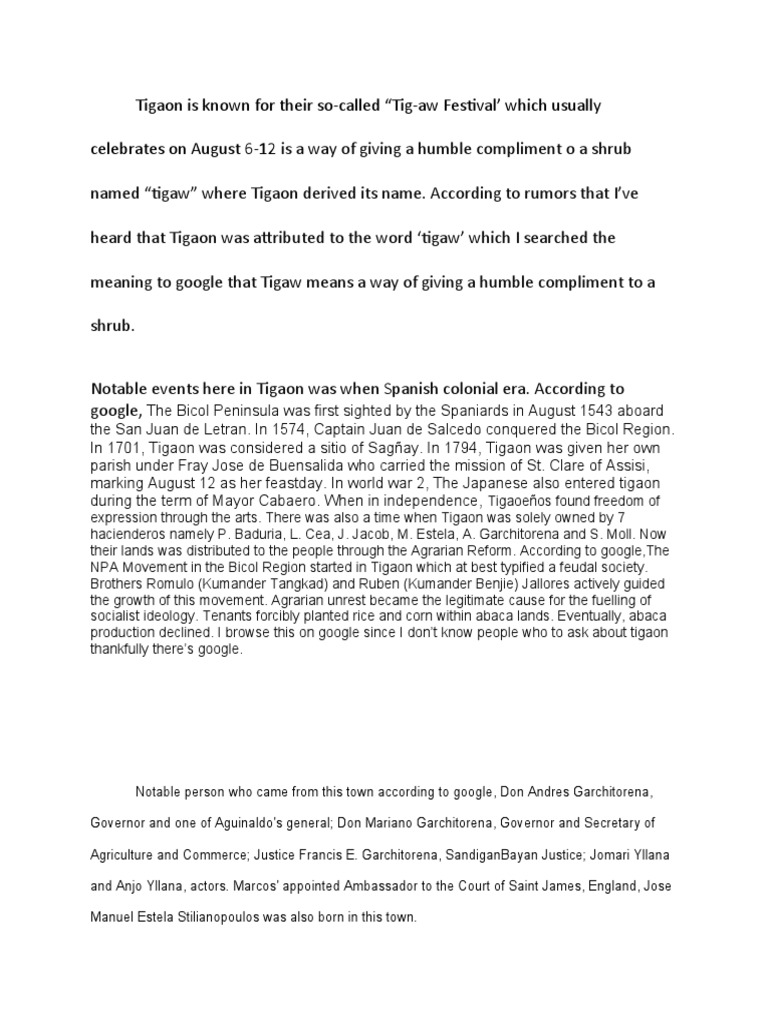 Tigaon Is Known For Their So | PDF