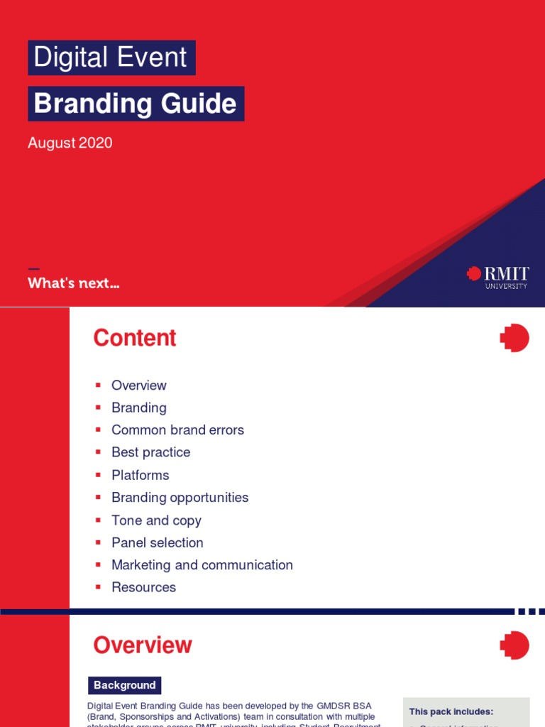 Digital Event Branding Guide 2020 | PDF | Brand | Marketing