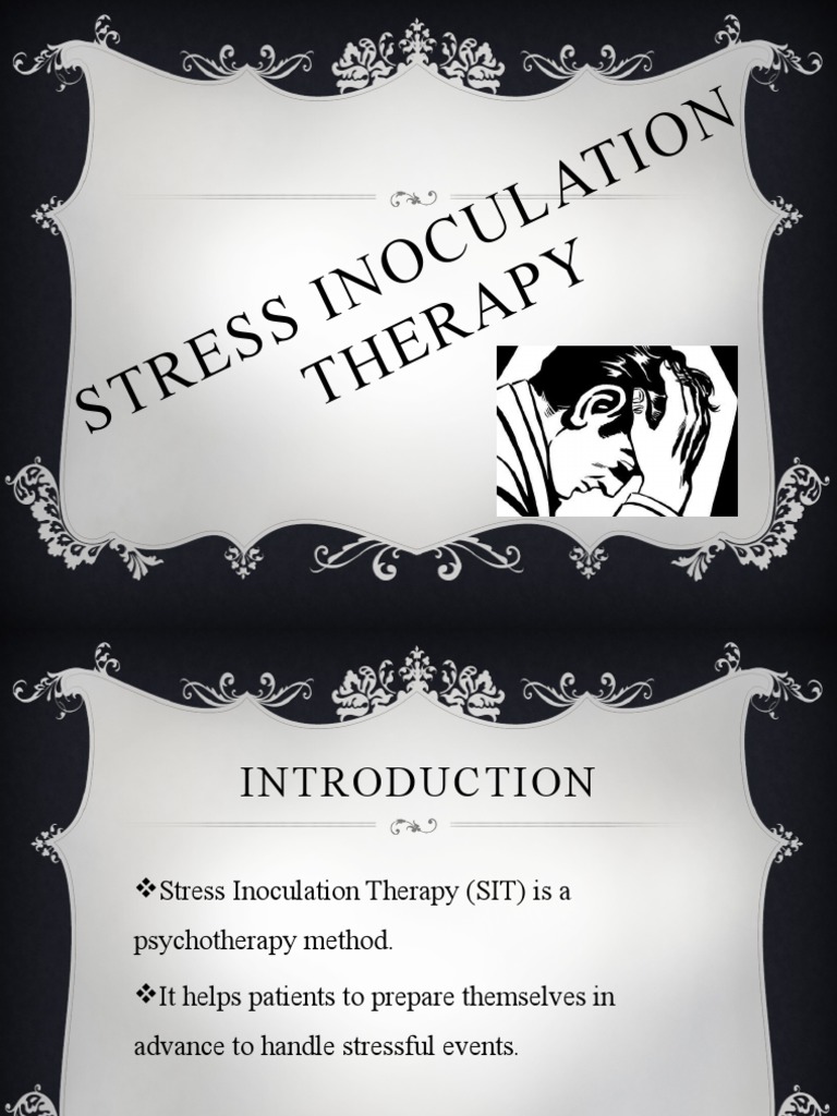 Overview of Stress Inoculation Therapy | PDF