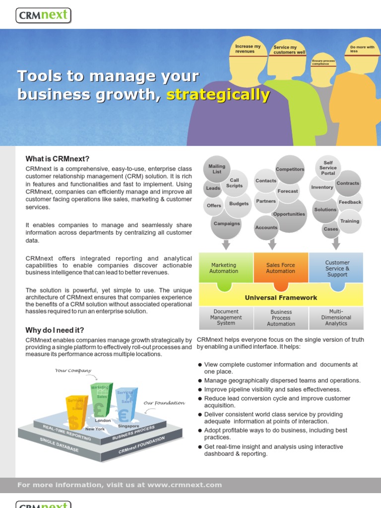 CRM Solution - CRMnext | Download Free PDF | Customer Relationship ...