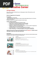 Ben's Paper Puppets - Jeffy Paper Puppet Template © Ben Stanley 2024 | PDF