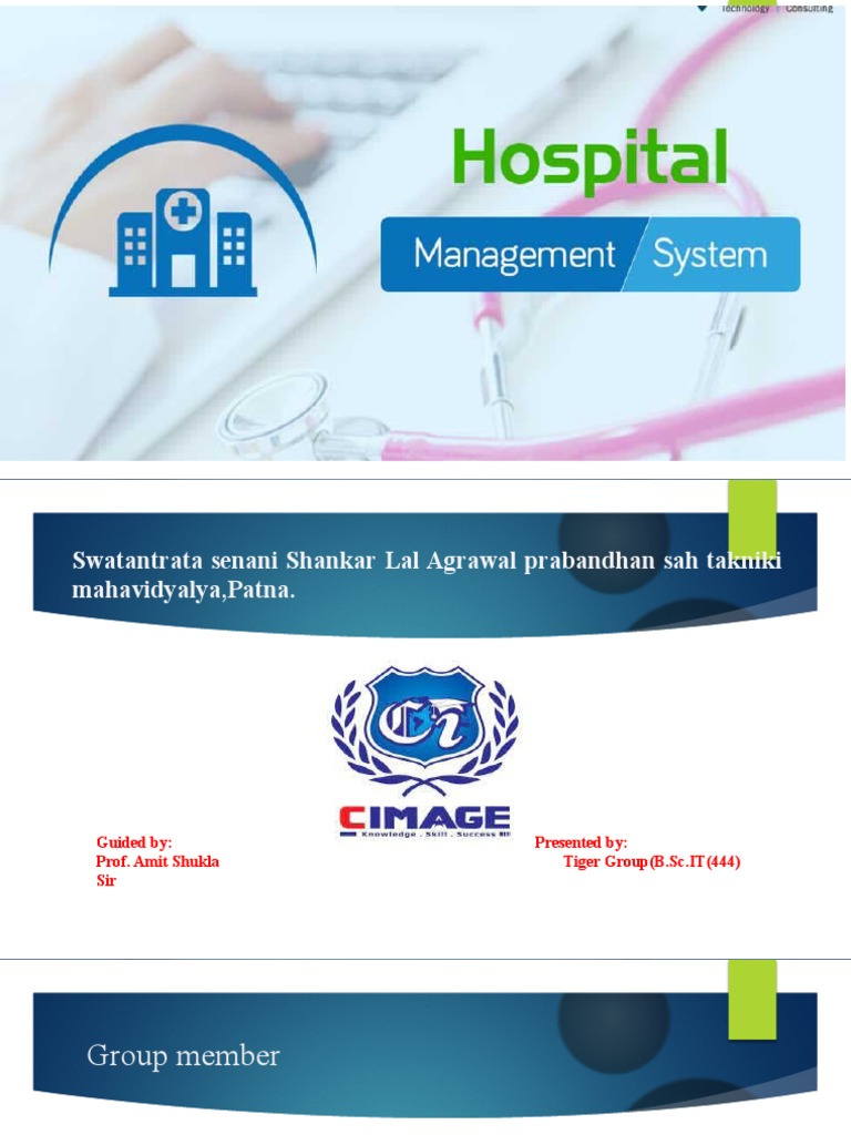 Hospital Management System Overview | PDF
