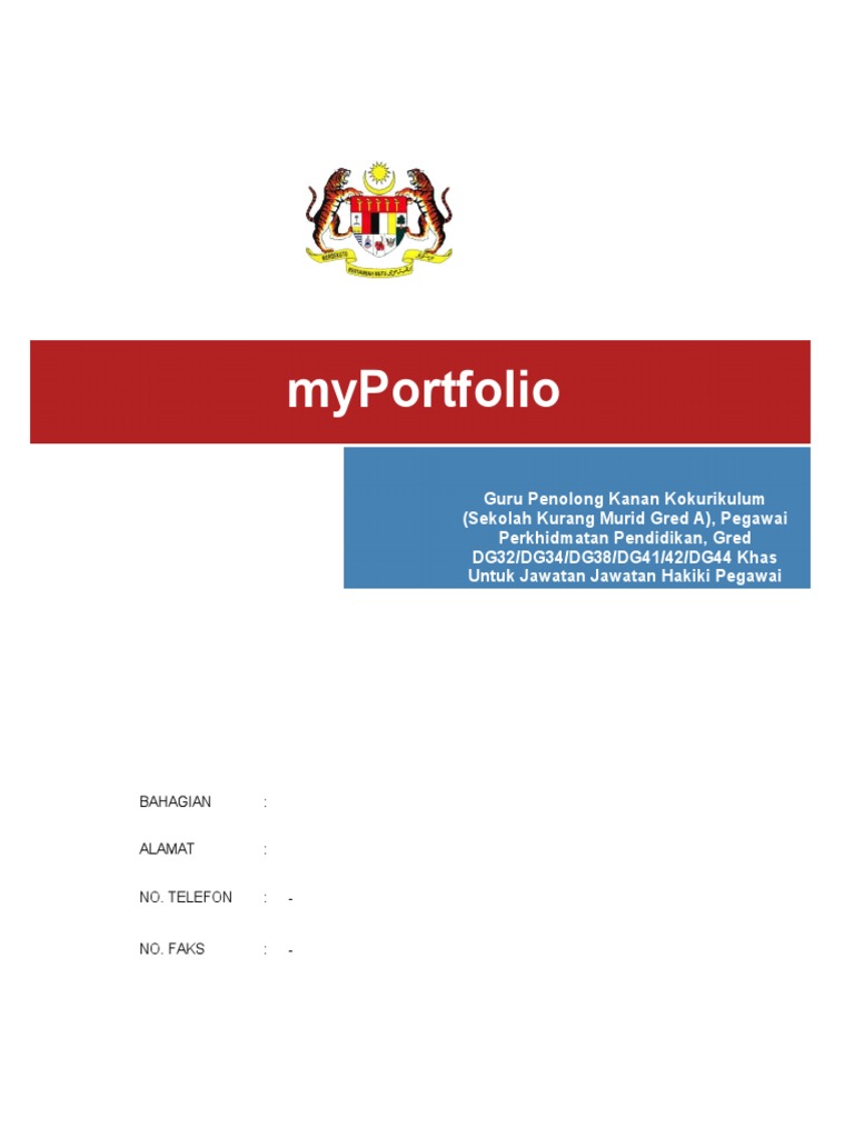Myportfolio PK Kokurikulum Yg Diluluskan Dan Dijana Dari Hrmis | PDF