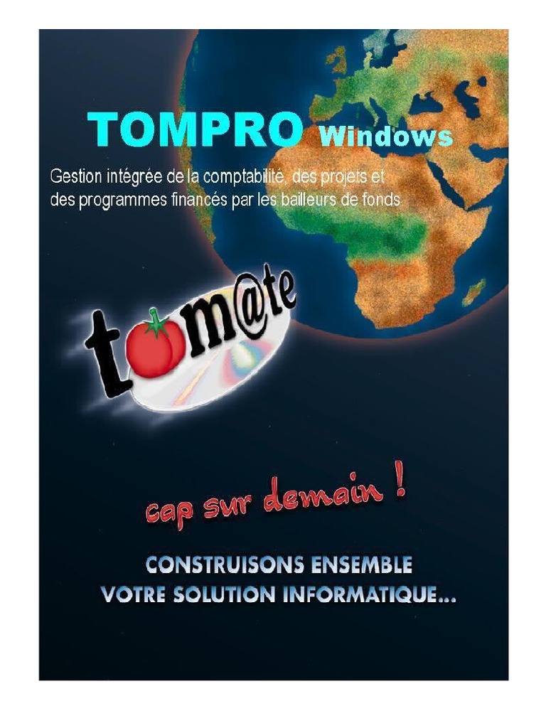 Guide d'utilisation du logiciel TOMPRO | PDF | Budget | Comptabilité