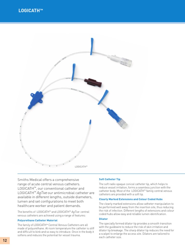 Logicath Catalogue | PDF | Catheter | Syringe