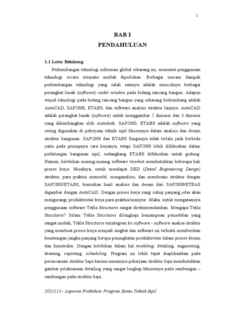 Laporan Praktikum PBTS 2021115 | PDF