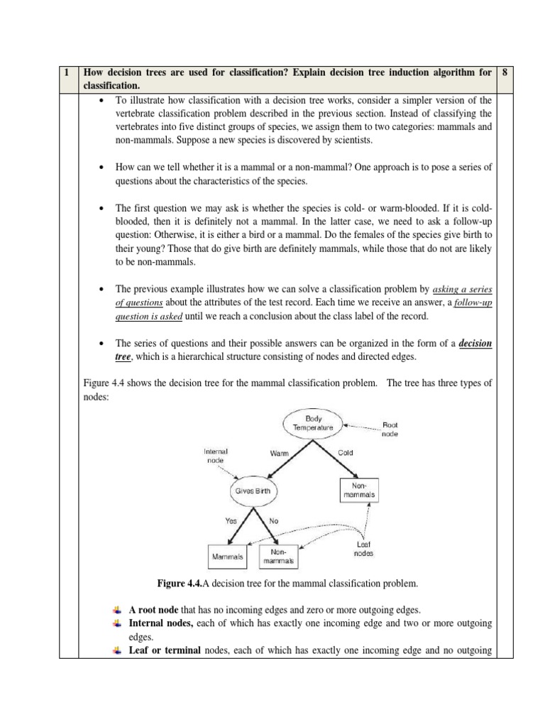 How Decision Trees Are Used for Classification | PDF | Statistical Classification | Bayesian Network