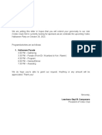 Invitation Letter To Guests - Oath Taking | PDF | Ceremonies