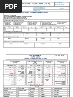 Vertical Life Line Inspection Form | PDF | Rope | Equipment