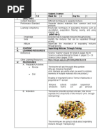 Hand Picking: A Separation Method | PDF | Mixture | Chemical Substances