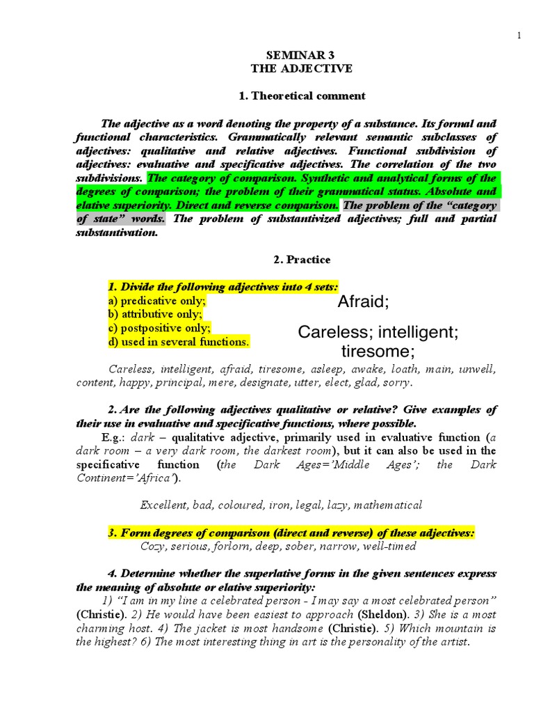 PDF‑документ | PDF | Adjective | Syntax