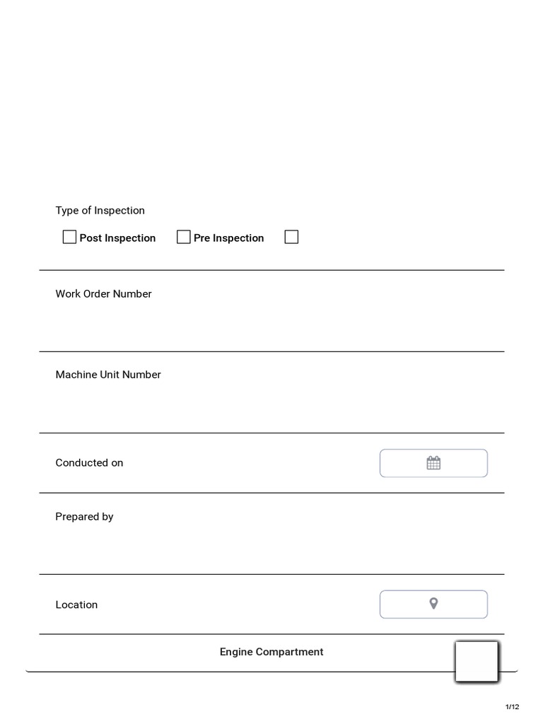 Crane (Rough Terrain) Checklist | PDF | Crane (Machine) | Vehicles