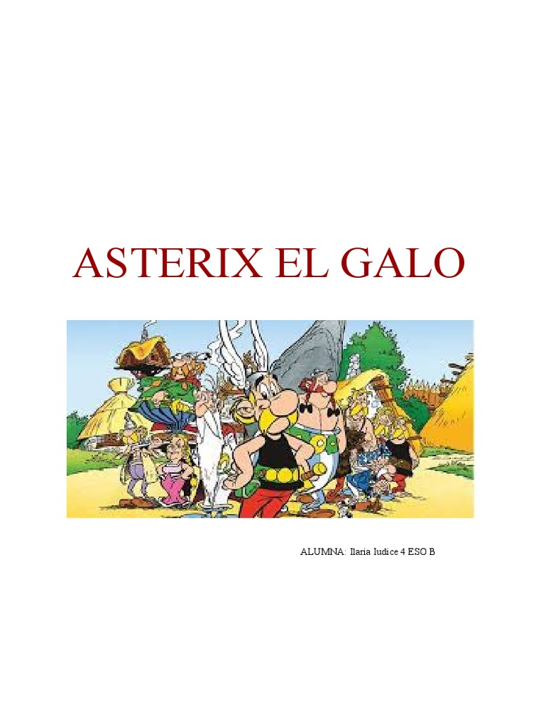Asterix El Galo | PDF | Julio César | Roma antigua