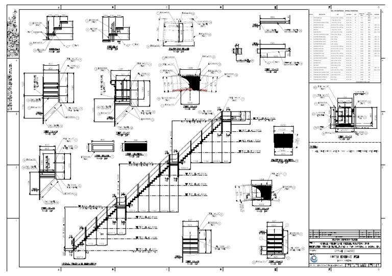 Storage Tank Spiral Stair Details | PDF
