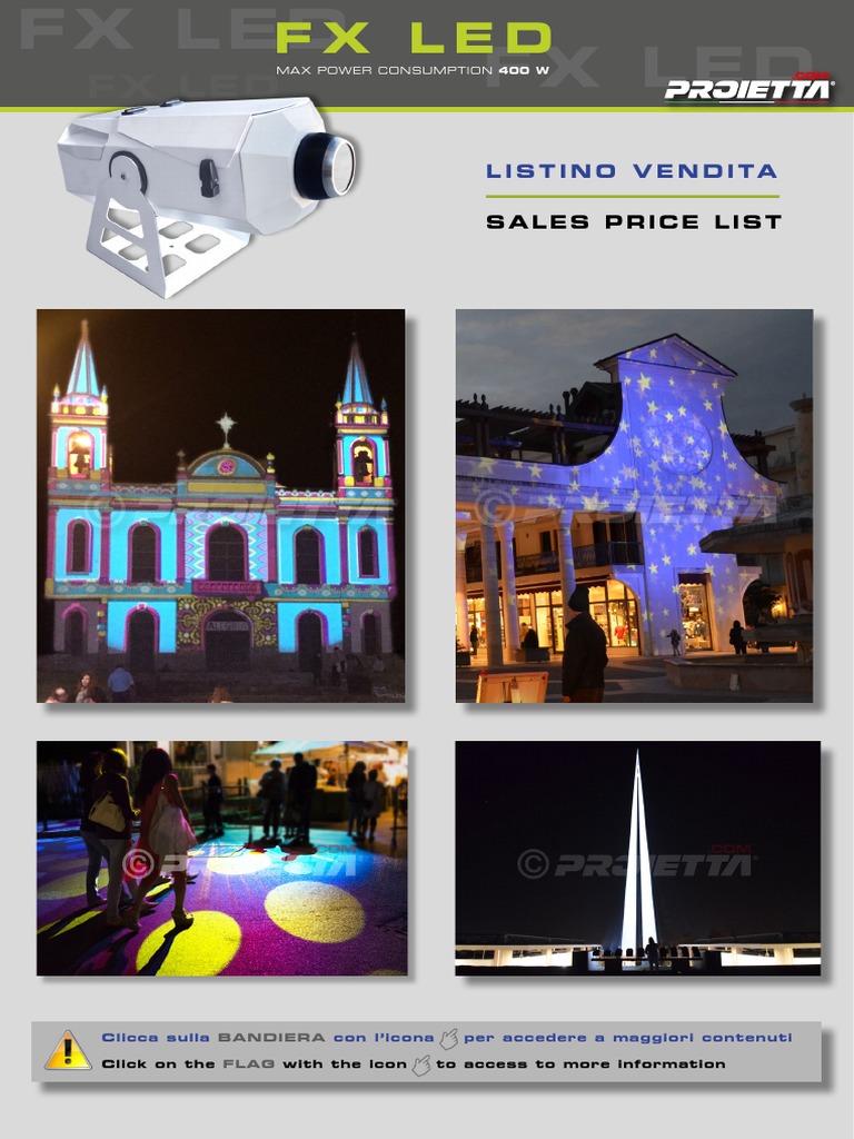 Proietta FX Led | PDF