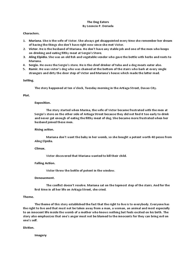 The Dog Eaters | PDF