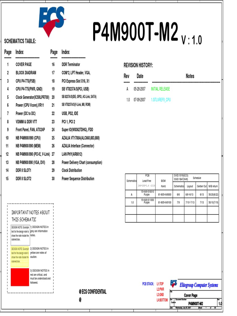 p4m900t m2 (1.0) - SCH 713 | PDF