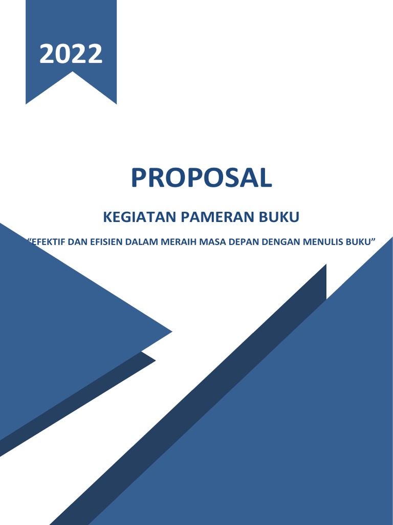 Proposal Pameran Buku Mahasiswa STIKOM | PDF