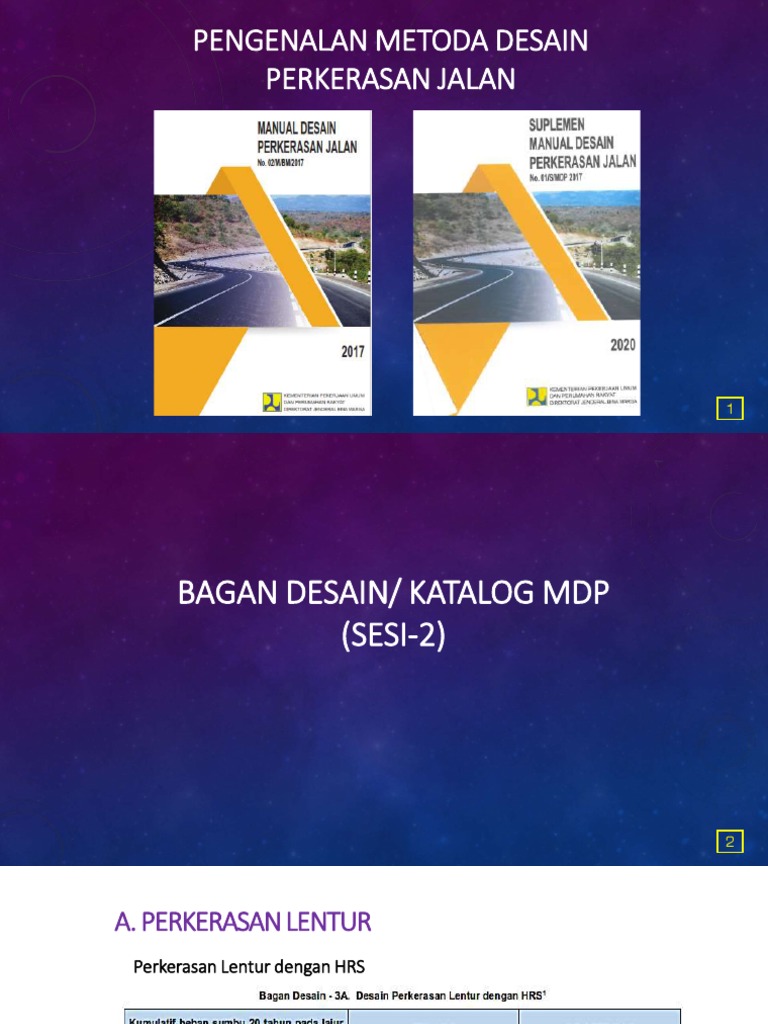 Pengenalan Metoda Desain Perkerasan Jalan SESI 2 | PDF