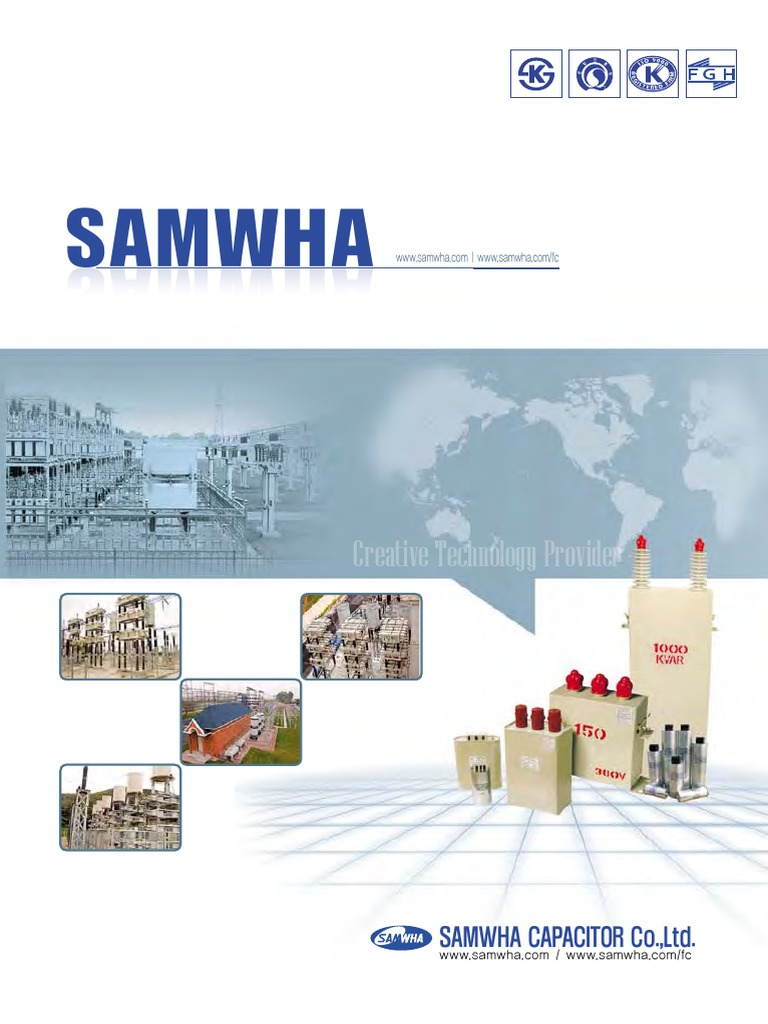 Samwha Power Capacitor Catalogue | PDF | Capacitor | Insulator ... Samwha Power Capacitor Catalogue | PDF | Capacitor | Insulator ...