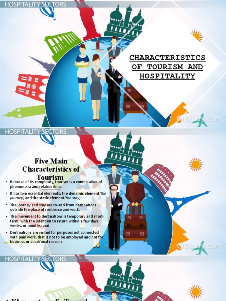 Chapter 1 Characteristics of Tourism | PDF | Tourism | Hotel