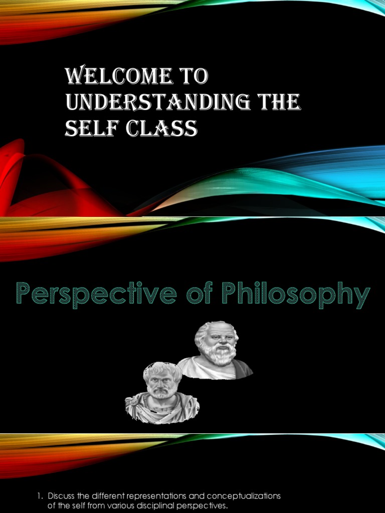 Lesson 1 Perspective of Philosophy | PDF | Id | Plato
