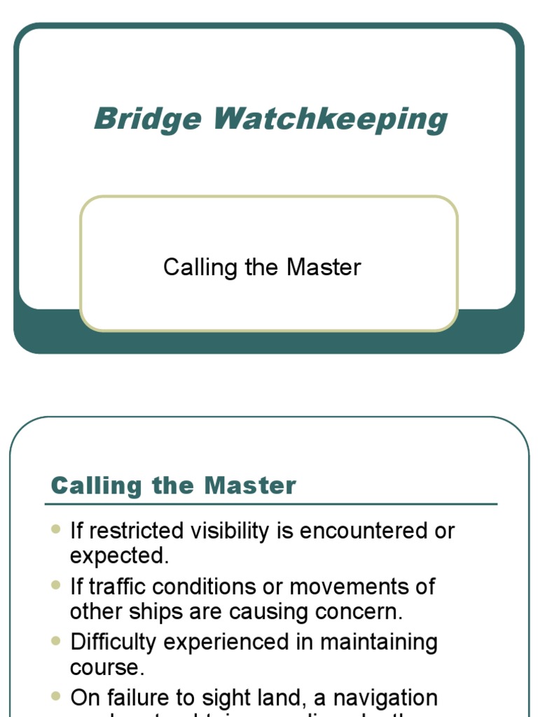 Calling Master | PDF