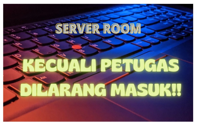 Gambar Pengaturan Server Room Pdf
