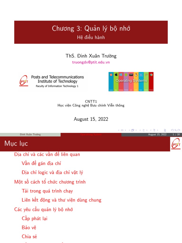 Chapter3 Memory Management | PDF