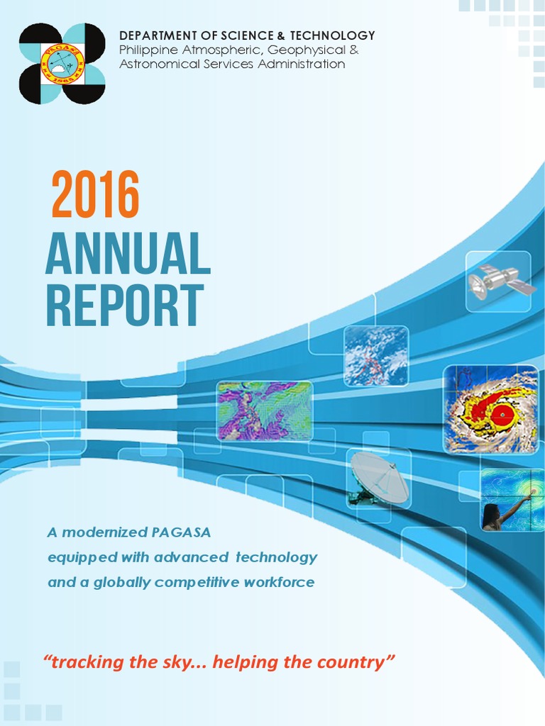 PAGASA Annual Report 2016 Overview | PDF | Weather Forecasting ...