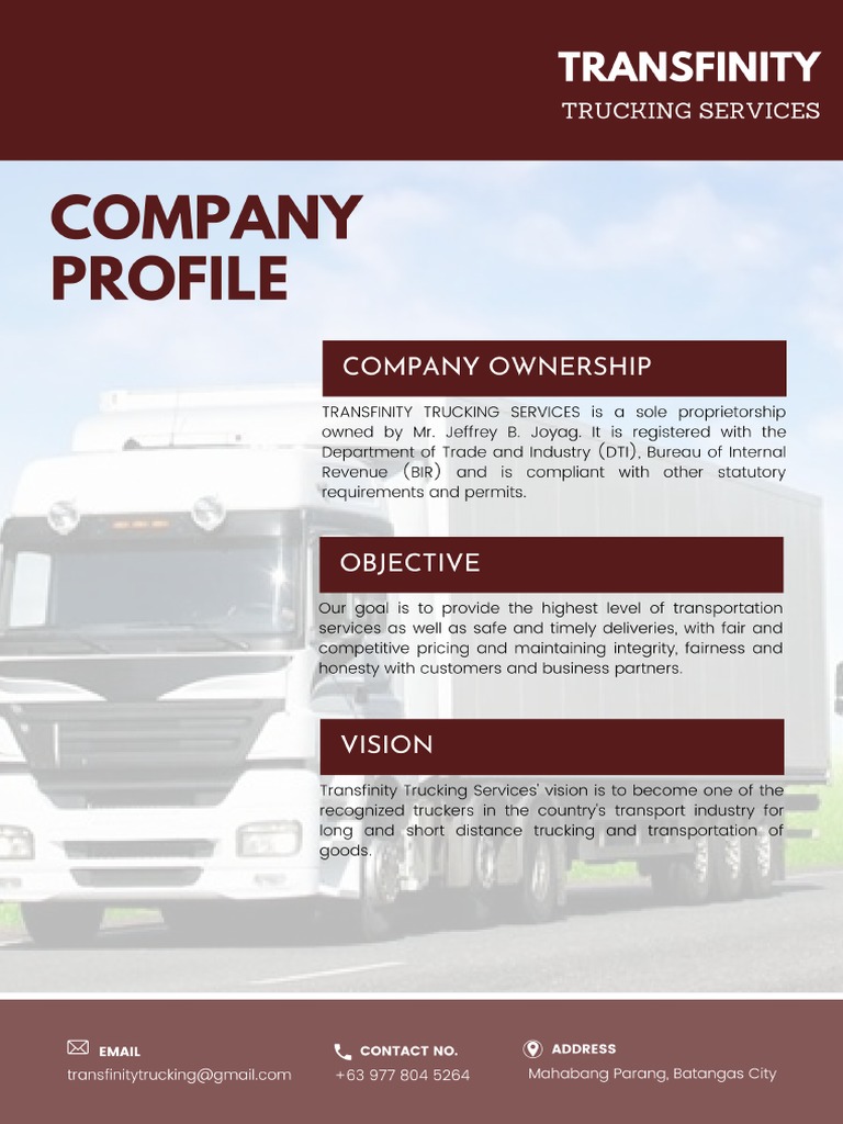 Company Profile and DTI | PDF