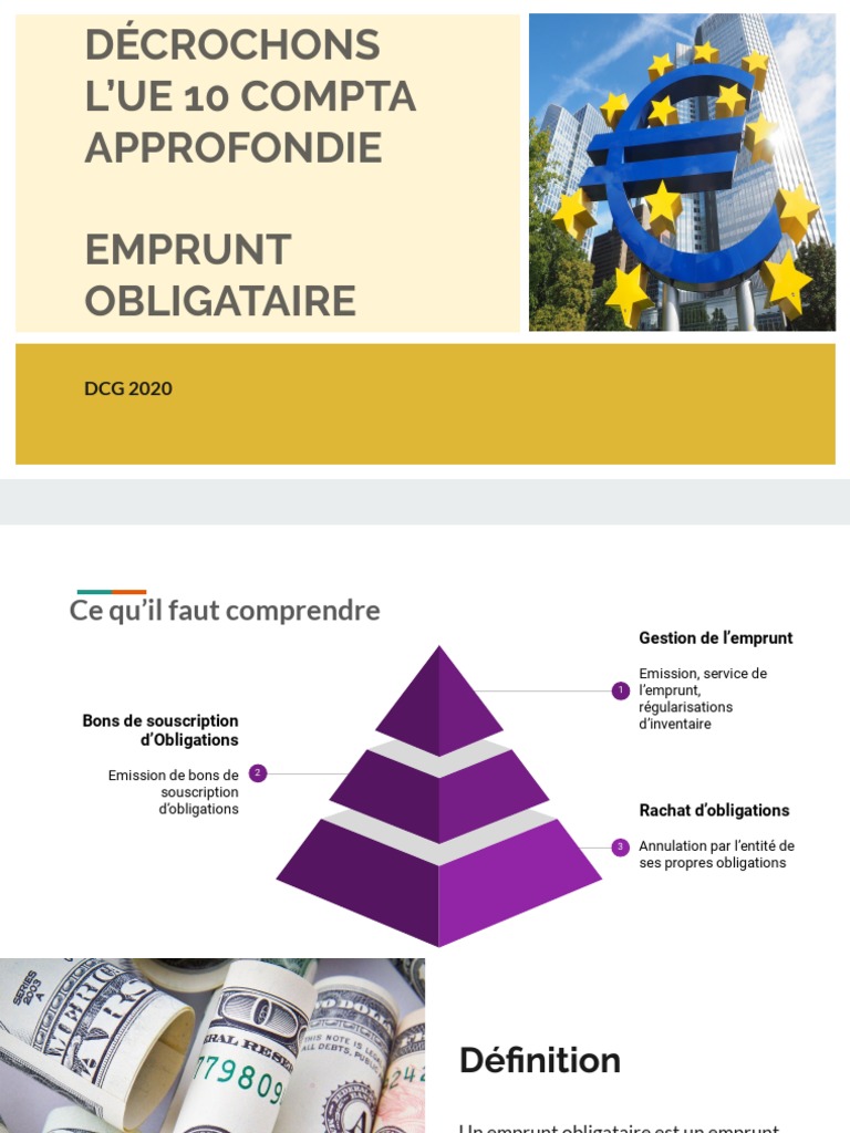 Fiche 9 - Emprunts Obligataires | PDF | Prêts | Obligation (Finance)