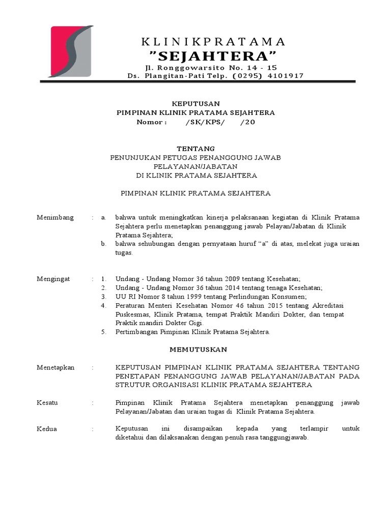 CONTOH SK-penanggung-jawab-pdf-free | PDF