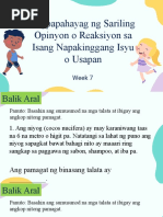 Filipino LP (Pagsunod Sa Panuto) | PDF