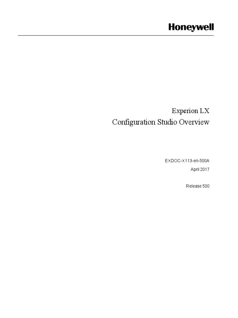 PMT Hps Configuration Studio Overview Exdoc x113 en 500a | PDF ...
