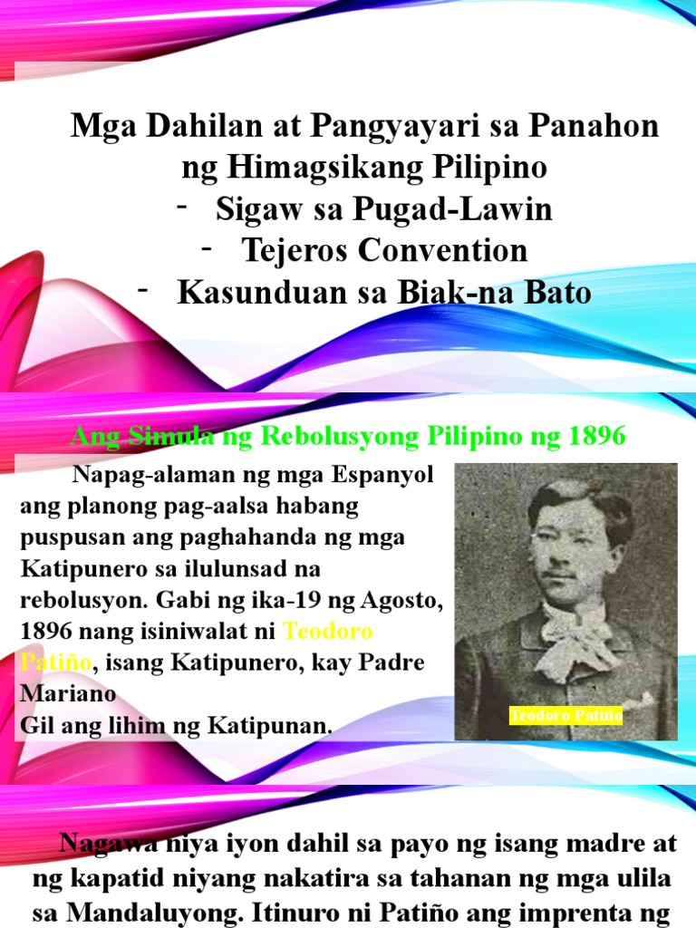Ap Q1 Week 3 - Naganap Sa Panahon NG Himagsikang Pilipino | PDF