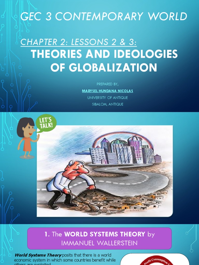 Chapter 2 Lesson 2 THEORIES | PDF | World Systems Theory | Globalization