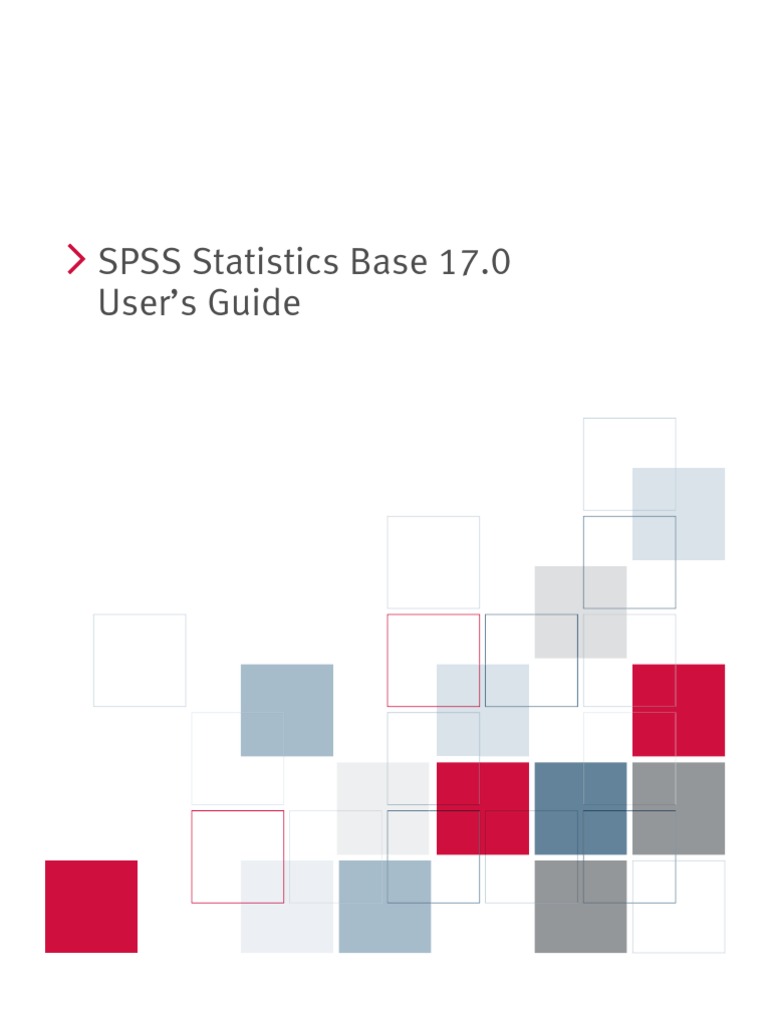 SPSS 17 Statistics Base Guide | PDF
