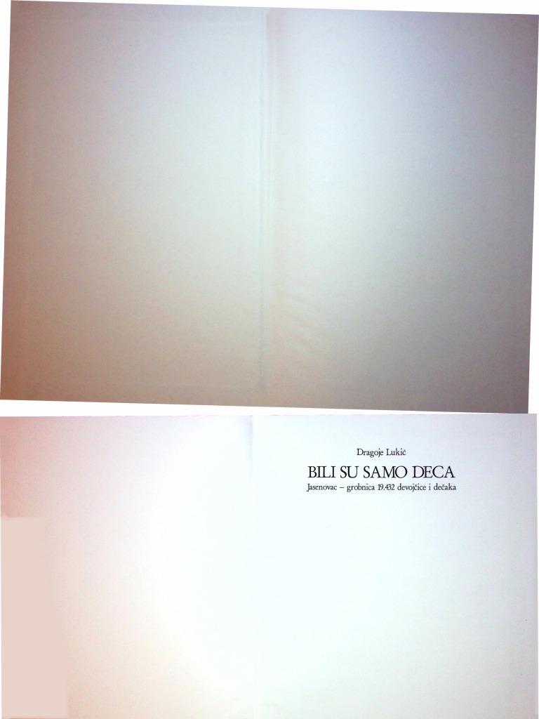 Bili Su Samo Deca - 1 | PDF